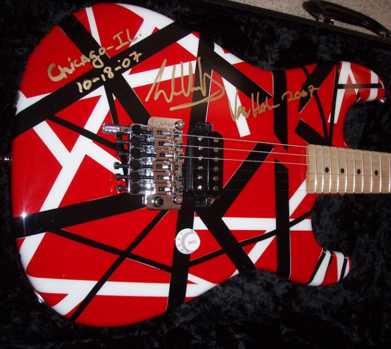 Edward Van Halen 2004-2012 Charvel EVH Art Series Tour Guitars