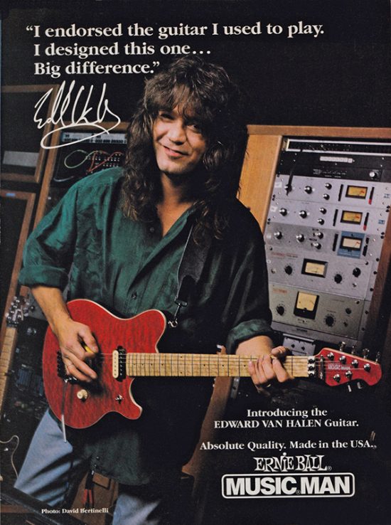 Ernie Ball Music Man EVH ★ Edward Van Halen Signature Guitar