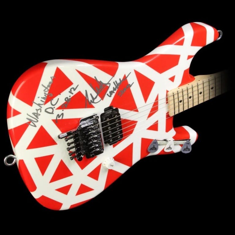 Edward Van Halen Charvel EVH Art Series Tour Guitar Catalog!!