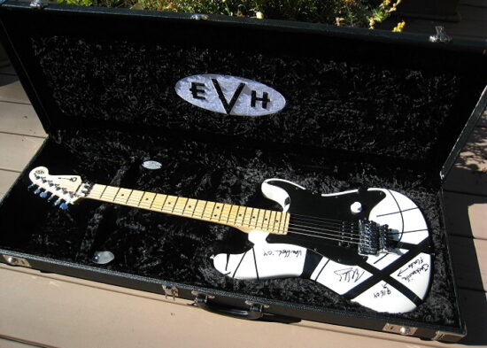 Edward Van Halen Charvel EVH Art Series Tour Guitar Catalog!!