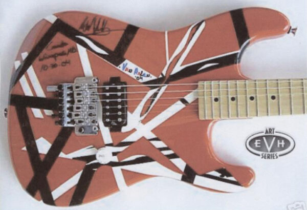 Edward Van Halen Charvel EVH Art Series Tour Guitar Catalog!!