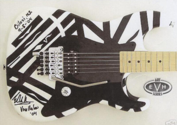 Edward Van Halen Charvel EVH Art Series Tour Guitar Catalog!!