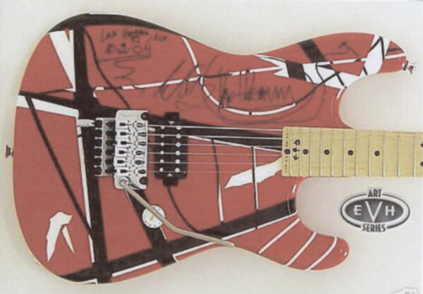 Edward Van Halen Charvel EVH Art Series Tour Guitar Catalog!!