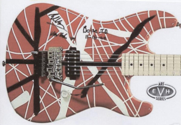 Edward Van Halen Charvel EVH Art Series Tour Guitar Catalog!!