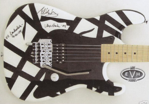 Edward Van Halen Charvel EVH Art Series Tour Guitar Catalog!!