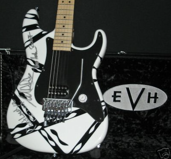 Edward Van Halen Charvel EVH Art Series Tour Guitar Catalog!!