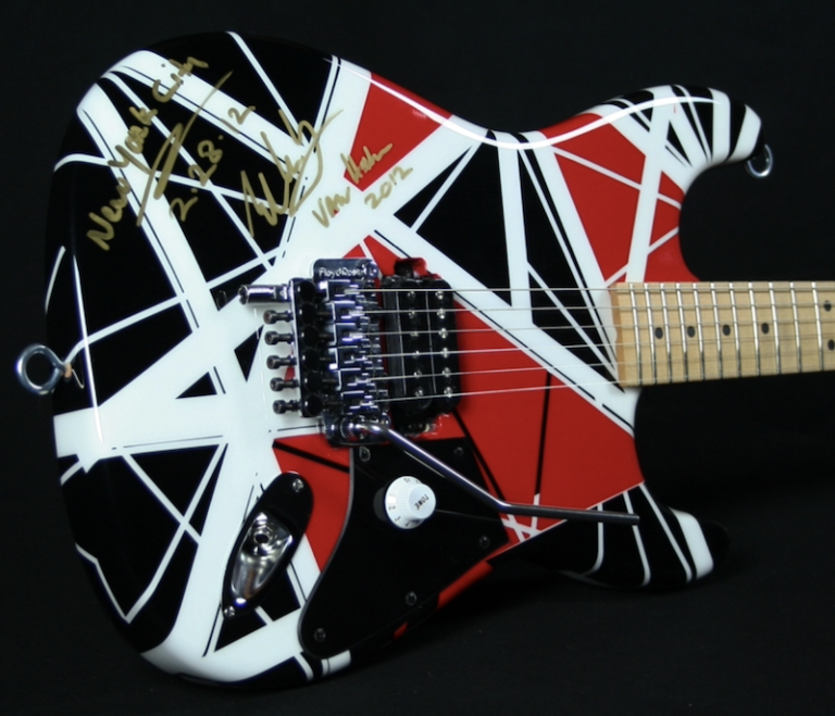 Edward Van Halen Charvel EVH Art Series Tour Guitar Catalog!!