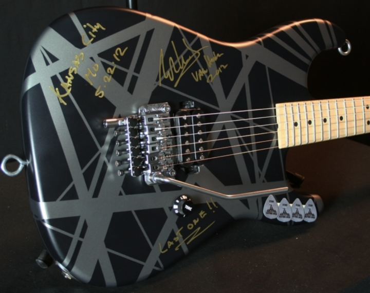 Edward Van Halen Charvel EVH Art Series Tour Guitar Catalog!!