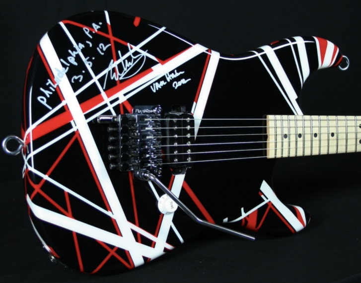 Edward Van Halen Charvel EVH Art Series Tour Guitar Catalog!!