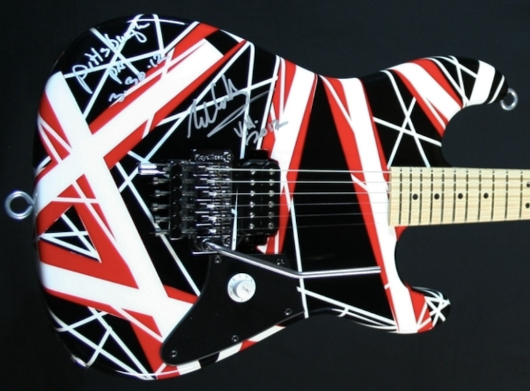 Edward Van Halen Charvel EVH Art Series Tour Guitar Catalog!!