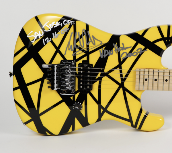 Edward Van Halen Charvel EVH Art Series Tour Guitar Catalog!!