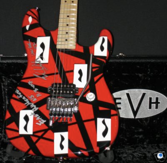 Edward Van Halen Charvel EVH Art Series Tour Guitar Catalog!!