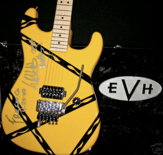 Edward Van Halen Charvel EVH Art Series Tour Guitar Catalog!!