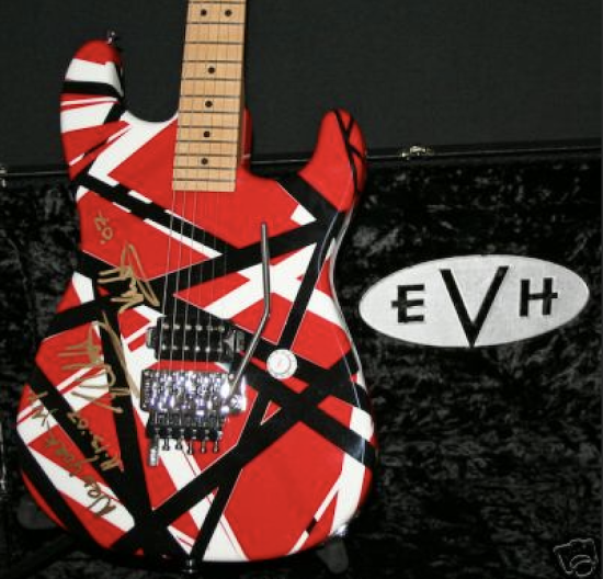 Edward Van Halen Charvel EVH Art Series Tour Guitar Catalog!!
