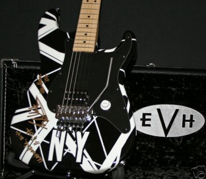 Edward Van Halen Charvel EVH Art Series Tour Guitar Catalog!!