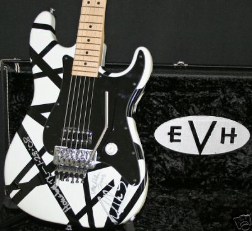 Charvel EVH Art Series Tour Guitar #159 Houston, TX 2008
