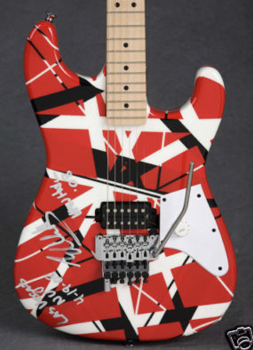 Charvel EVH Art Series Tour Guitar #286 Las Vegas, NV 2008