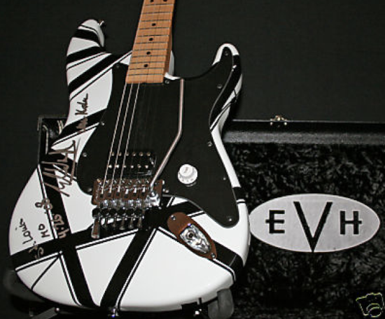 Edward Van Halen Charvel EVH Art Series Tour Guitar Catalog!!