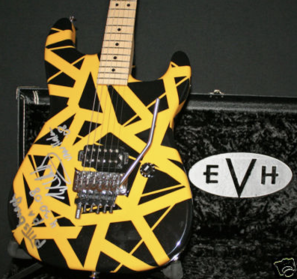 Edward Van Halen Charvel EVH Art Series Tour Guitar Catalog!!