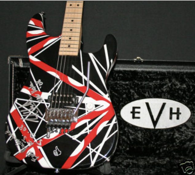 Edward Van Halen Charvel EVH Art Series Tour Guitar Catalog!!