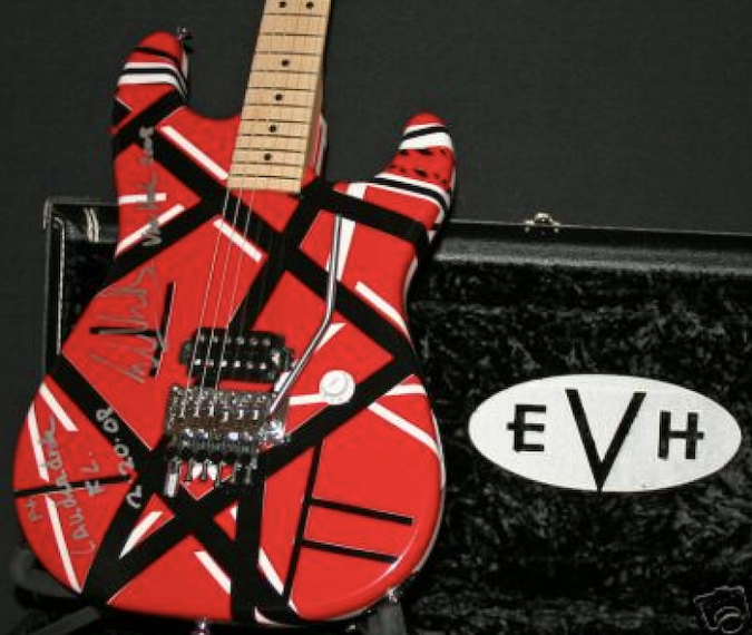 Charvel EVH Art Series Tour Guitar #251 Ft. Lauderdale, FL 2008