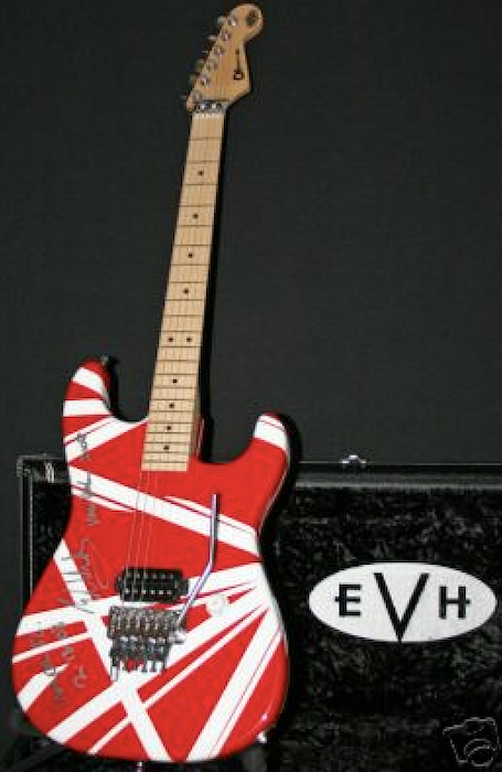 Charvel EVH Art Series Tour Guitar #255 Tampa, FL 2008