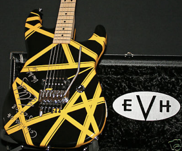 Edward Van Halen Charvel EVH Art Series Tour Guitar Catalog!!