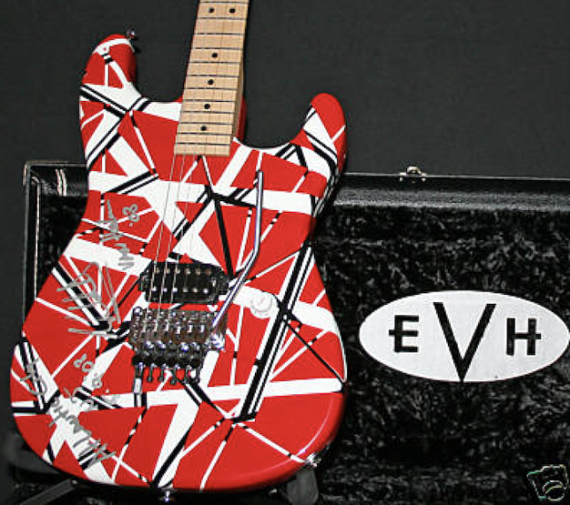Edward Van Halen Charvel EVH Art Series Tour Guitar Catalog!!