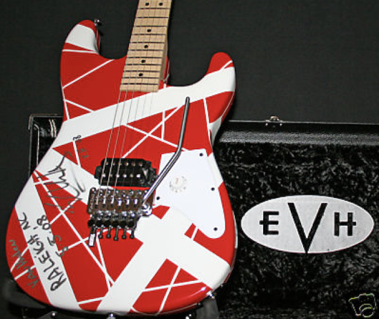 Edward Van Halen Charvel EVH Art Series Tour Guitar Catalog!!