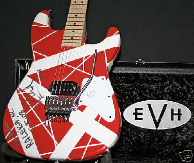 Edward Van Halen Charvel EVH Art Series Tour Guitar Catalog!!